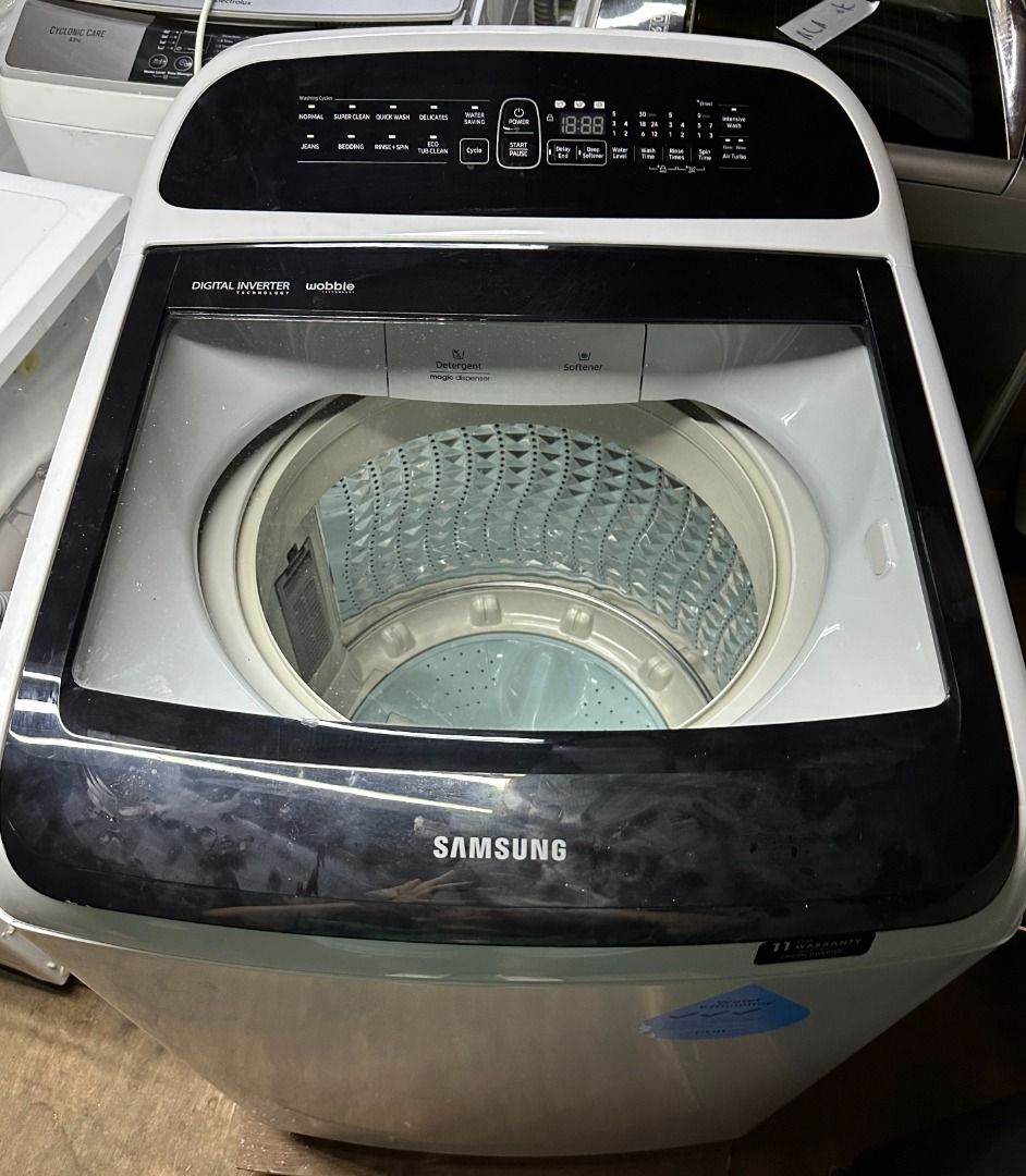 Samsung 10KG Top-Loader Washing Machine WA10R5260BG-4, TV & Home ...