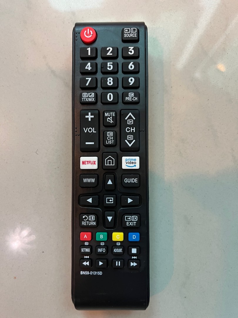 Samsung TV Remote Control, TV & Home Appliances, TV & Entertainment, TV Parts & Accessories on ...