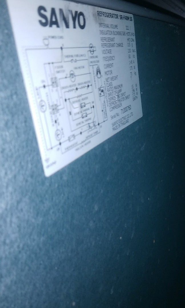 Sanyo refrigerator, TV & Home Appliances, Kitchen Appliances ...