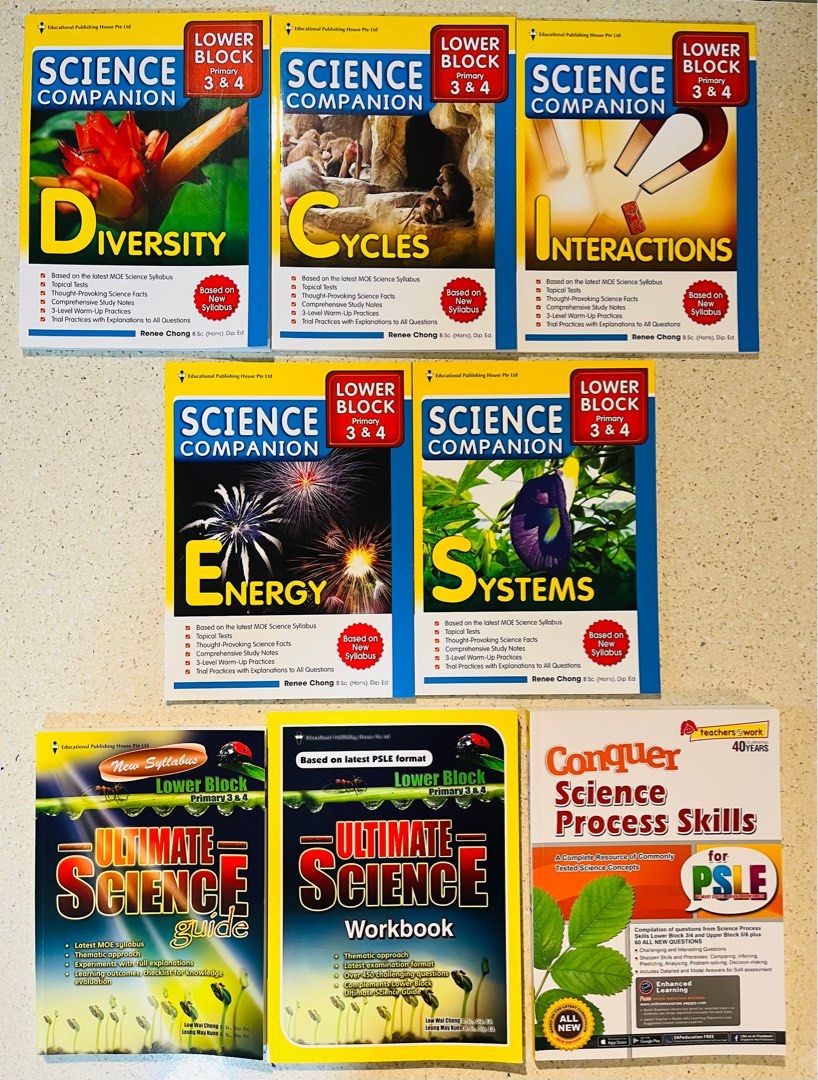 Science Companion Lower Block (a set of 5 books), Ultimate Science ...