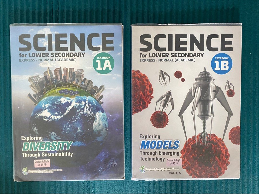 Sec 1 Science Textbooks, Hobbies & Toys, Books & Magazines, Textbooks ...