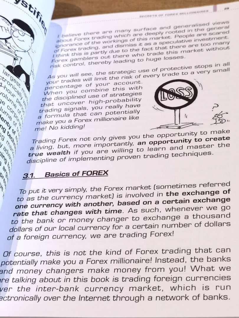 Secrets Of Forex Millionaires Book By Yeo Keong Hee, Hobbies & Toys ...