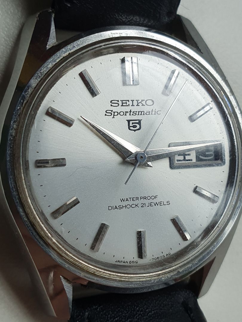 Seiko Sportsmatic 5 ('Seiko 5') 6619-7070, 1966 vintage, automatic, 21 jewels, Men's Fashion ...