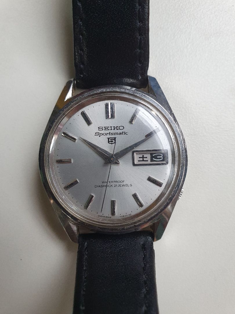 Seiko Sportsmatic 5 ('Seiko 5') 6619-7070, 1966 vintage, automatic, 21 jewels, Men's Fashion ...