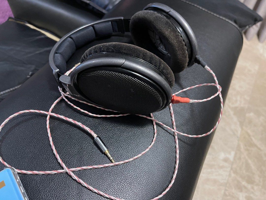 Sennheiser HD 650 with upgraded cable, Audio, Headphones & Headsets on ...