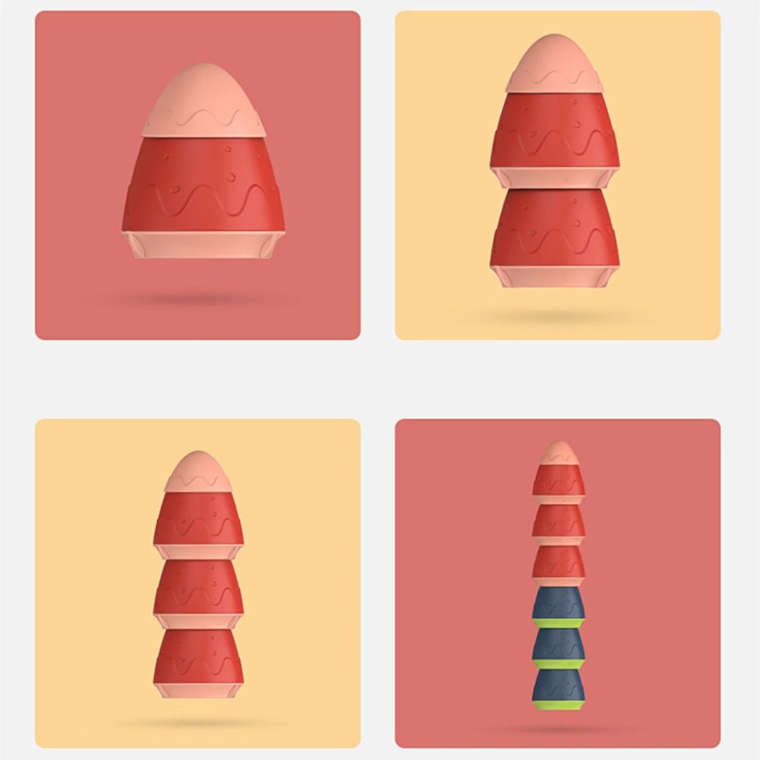 [SG Ready Stock] Formula Dispenser 3 Tier Stackable Milk Powder ...