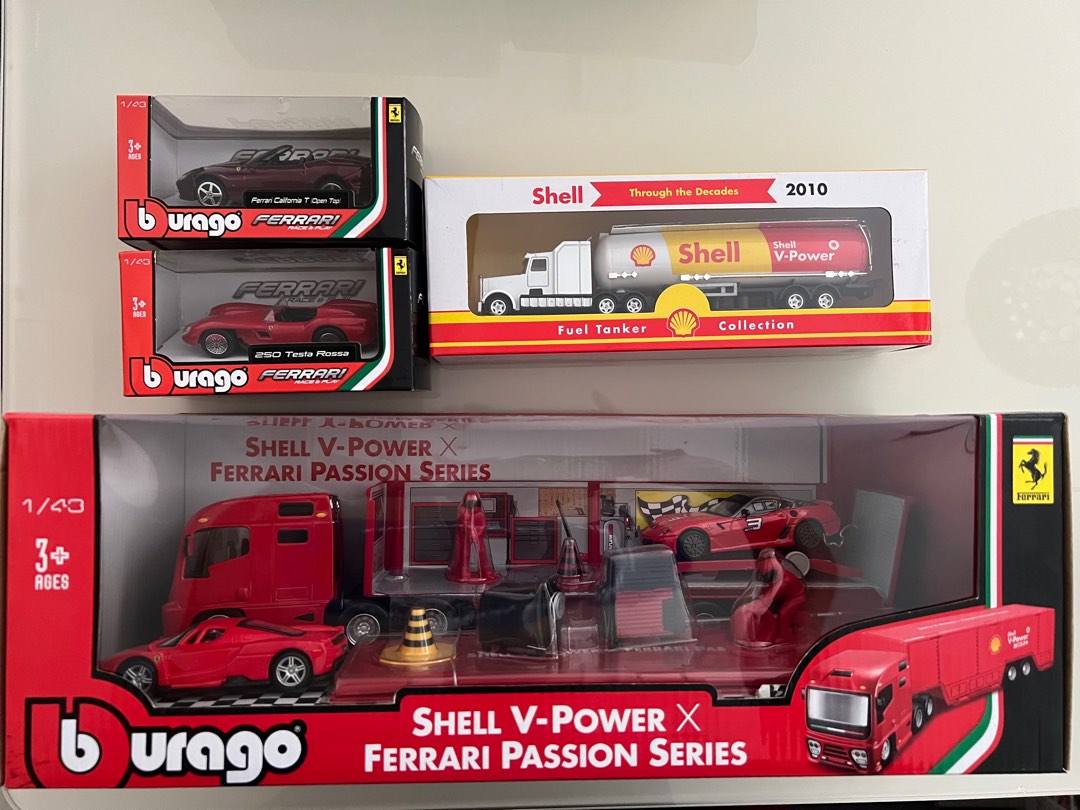 Shell V-power Collector's Sets, Hobbies & Toys, Toys & Games on Carousell