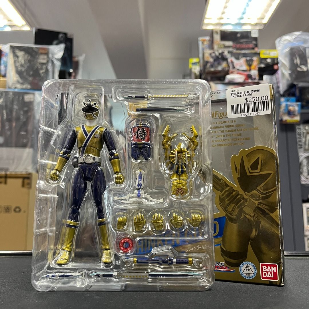 戰隊系列-SHF 侍戰隊 SHINKEN Gold 20221216052, 興趣及遊戲, 玩具 & 遊戲類 - Carousell