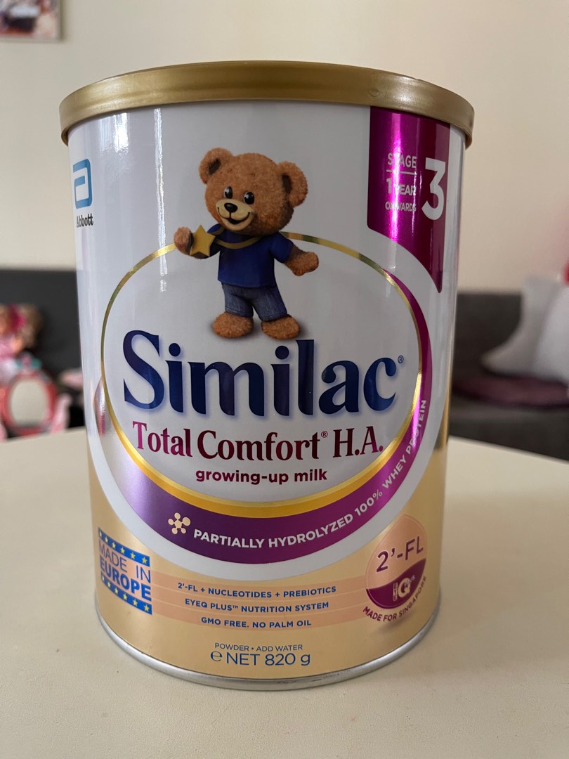 Similac Total Comfort H.A. Stage 3, Babies & Kids, Nursing & Feeding ...