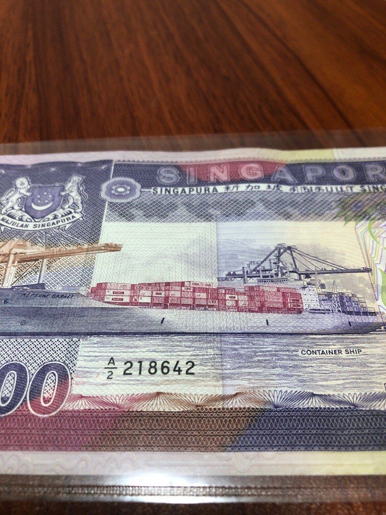 Singapore Old Note - $1000 ship series, Hobbies & Toys, Memorabilia ...
