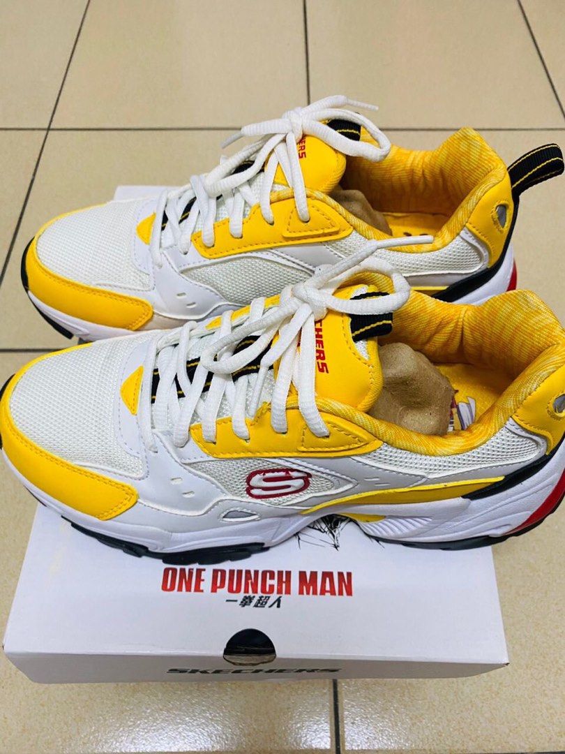 Skeechers x One Punch Man, Men's Fashion, Footwear, Sneakers on Carousell