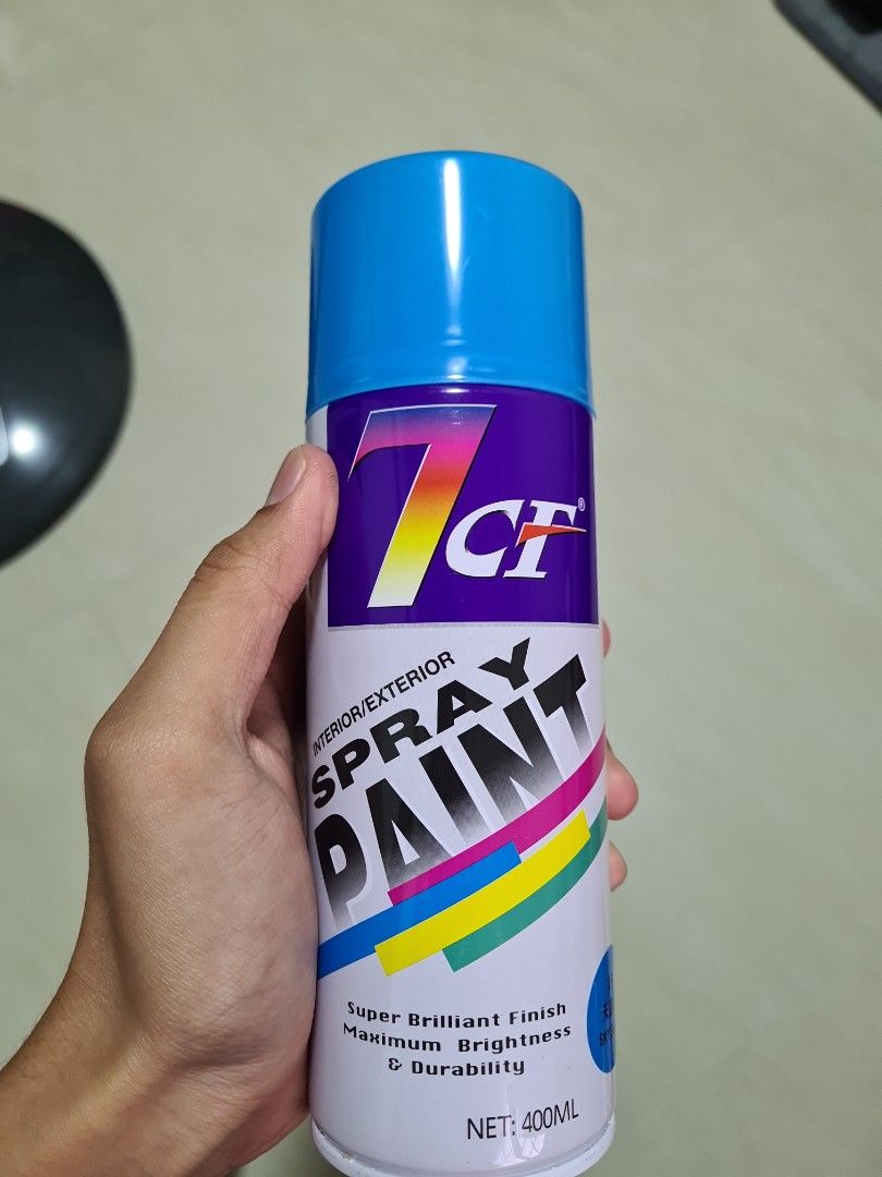 Sky Blue Spray paint, Hobbies & Toys, Stationery & Craft, Craft ...