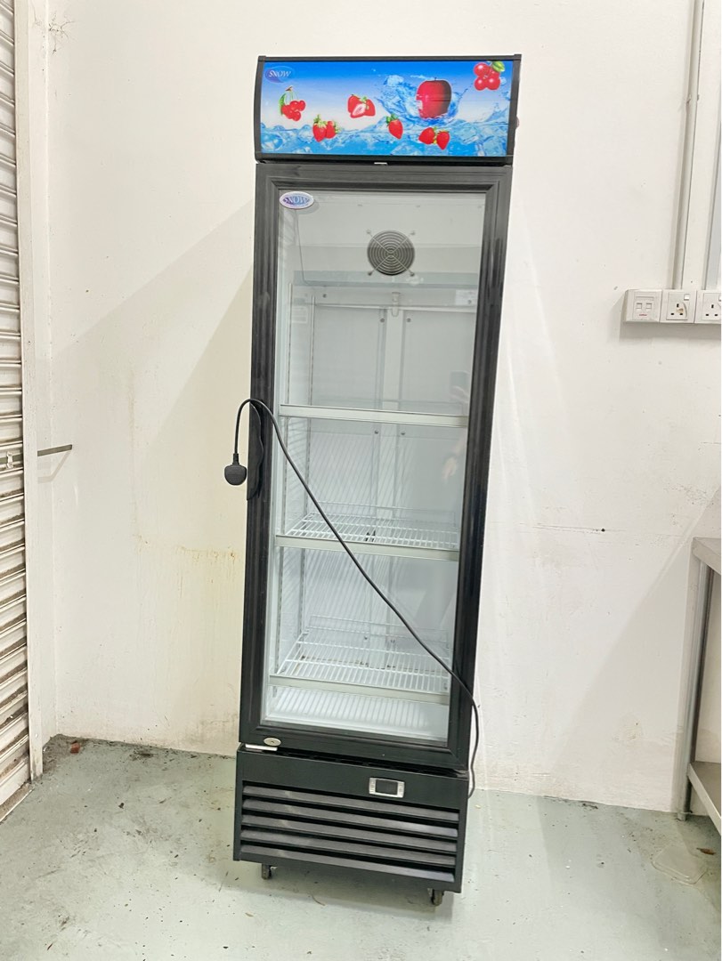 SNOW LG-268F : Upright Showcase Heavy Duty Single-Door Chiller / Fridge ...