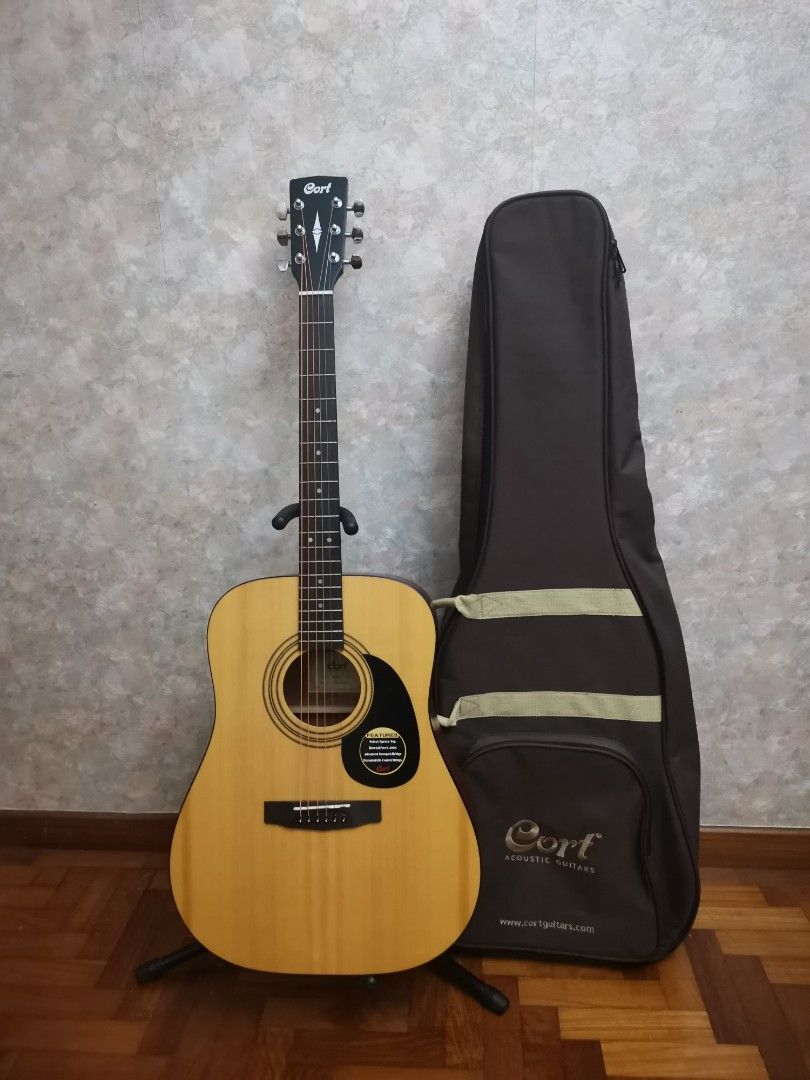 Cort Acoustic Guitar, Hobbies & Toys, Music & Media, Musical ...