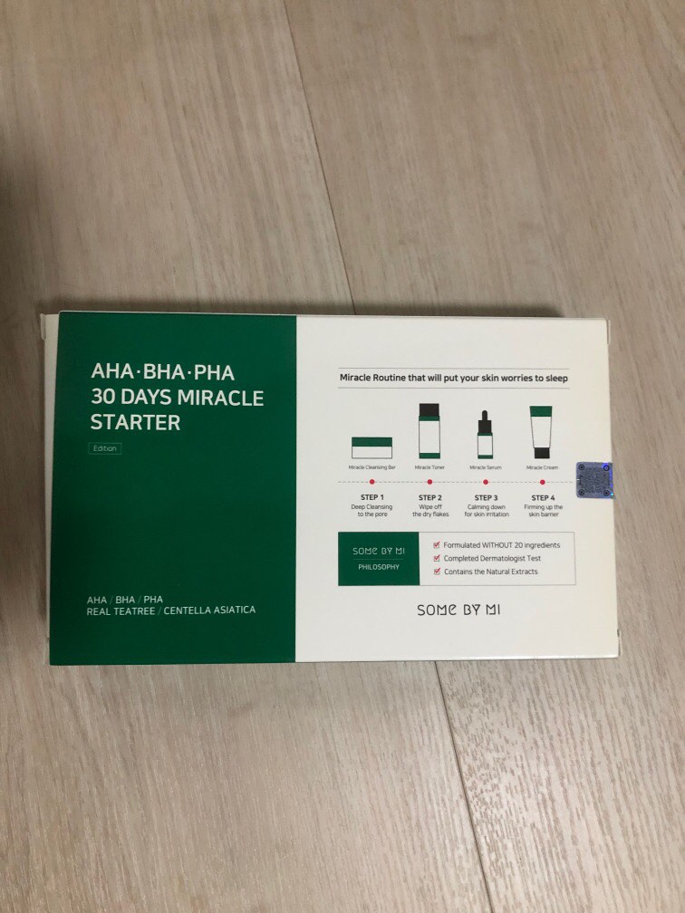 Some By Mi 30 days miracle starter set, Beauty & Personal Care, Face ...