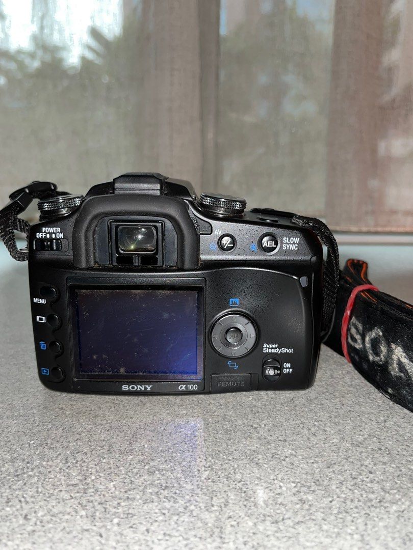 SONY A100 DSLR, Photography, Cameras on Carousell
