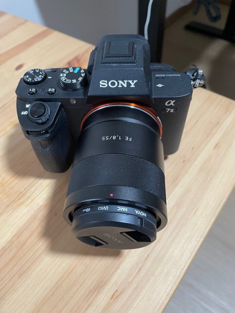 Sony A7ii with Sony Zeiss FE 55mm f1.8, Photography, Cameras on Carousell