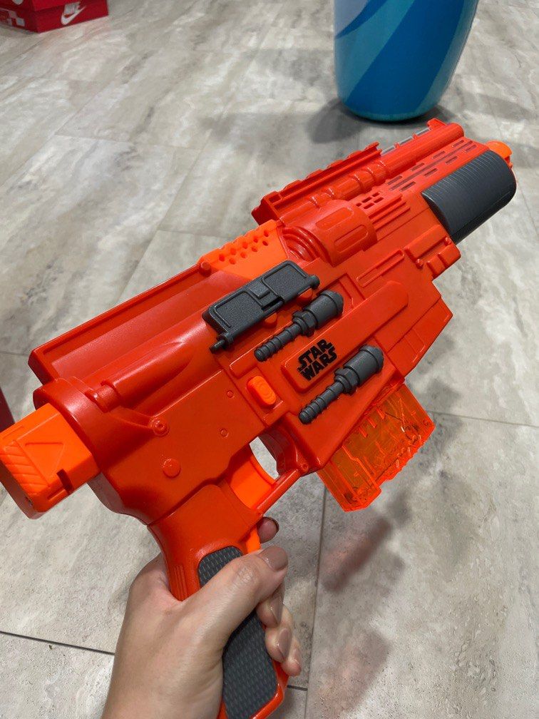 Star Wars Rogue One Nerf Sergeant Jyn Erso Deluxe Blaster, Hobbies & Toys, Toys & Games on Carousell