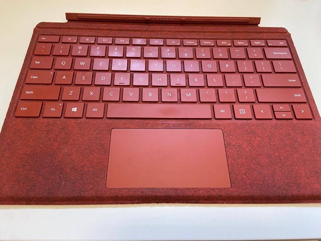 Surface Pro Type Cover Red, Computers & Tech, Parts & Accessories ...