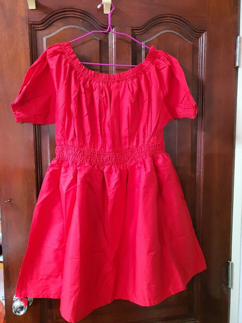 Sweet Red Dress - Brand New, Women's Fashion, Dresses & Sets, Dresses ...