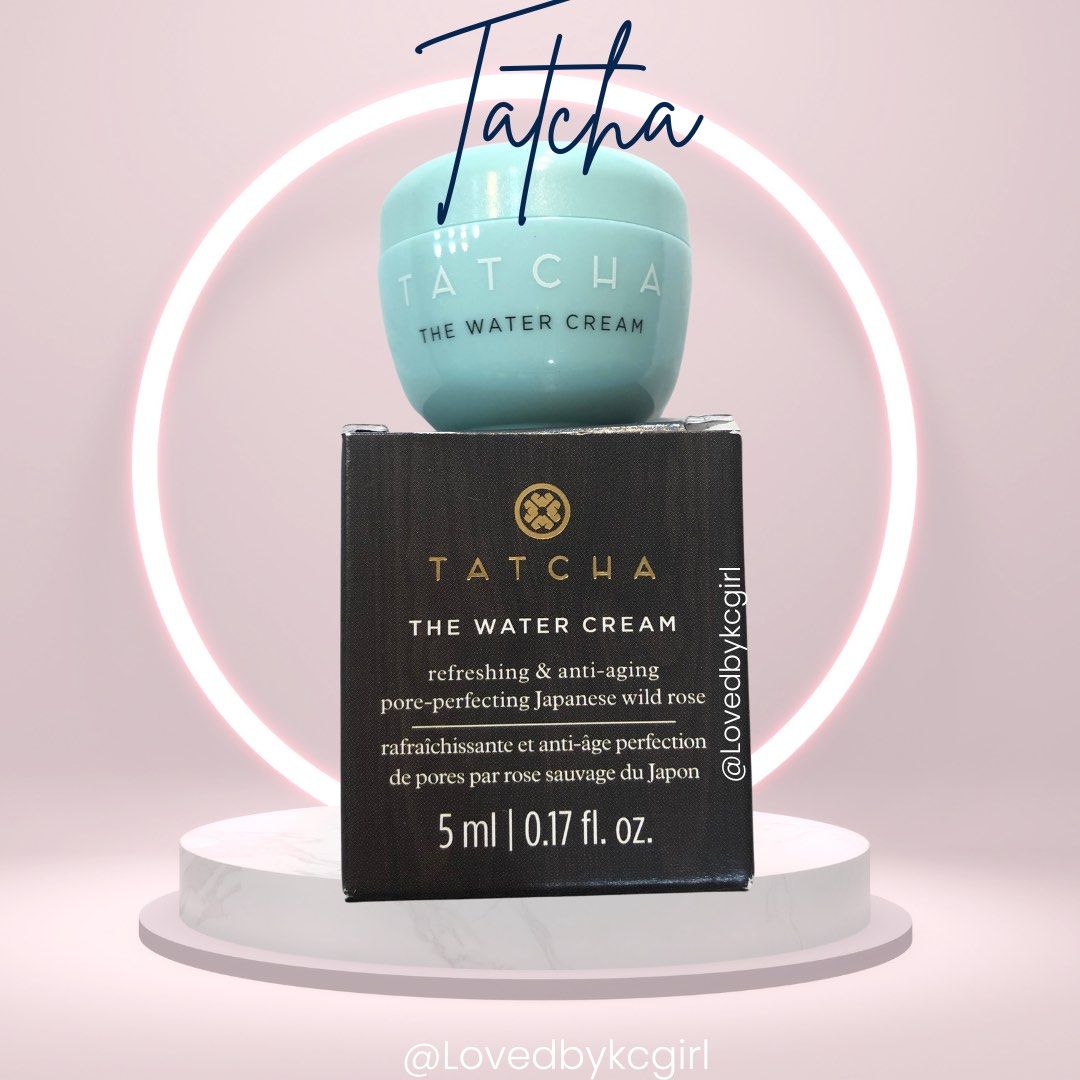 Tatcha Water Cream 5mL, Beauty & Personal Care, Face, Face Care on ...
