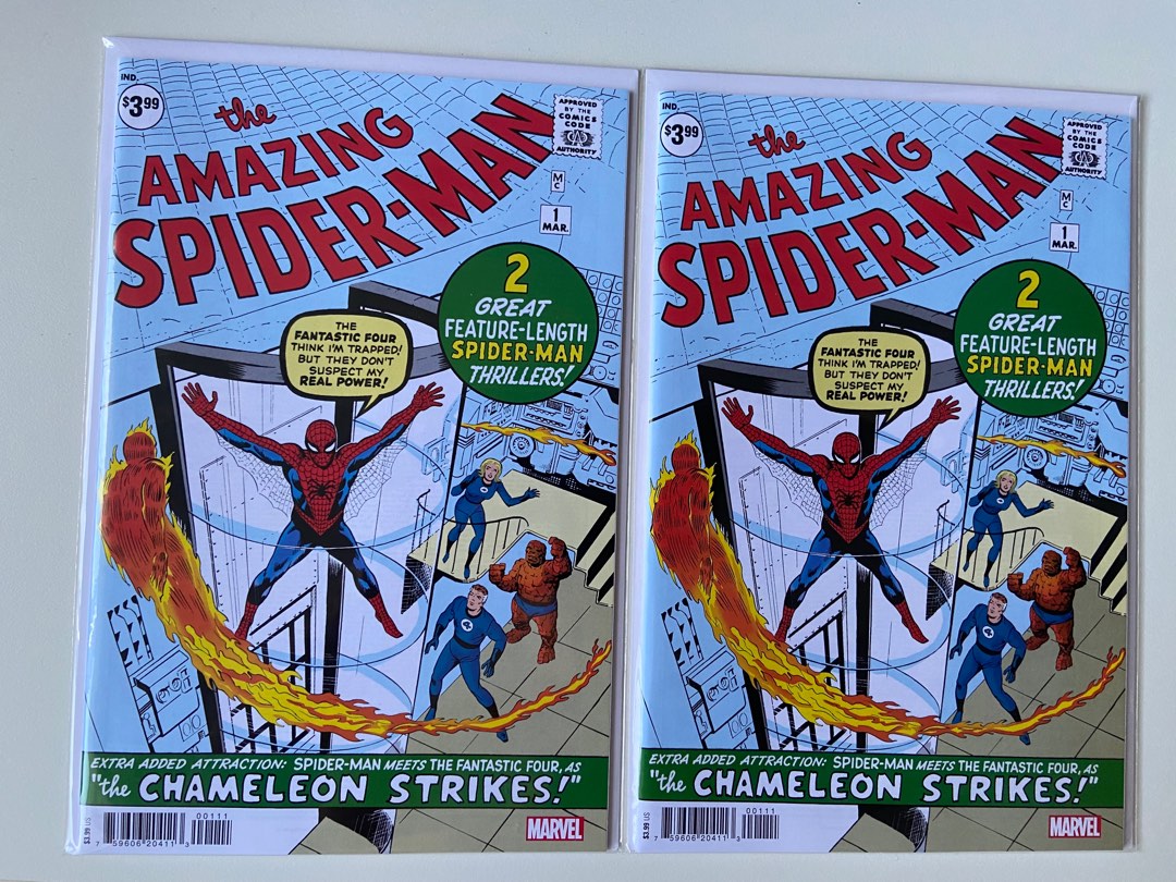 The Amazing Spiderman #1 Facsimile marvel comic, Hobbies & Toys, Books ...