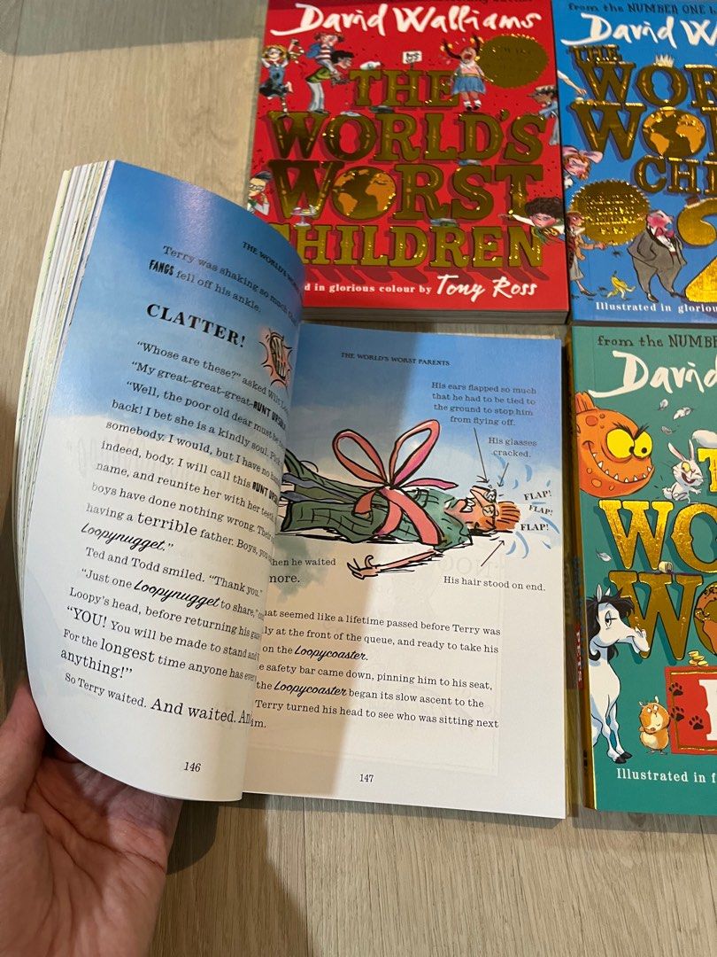 The worst series by David Walliams, Hobbies & Toys, Books & Magazines ...