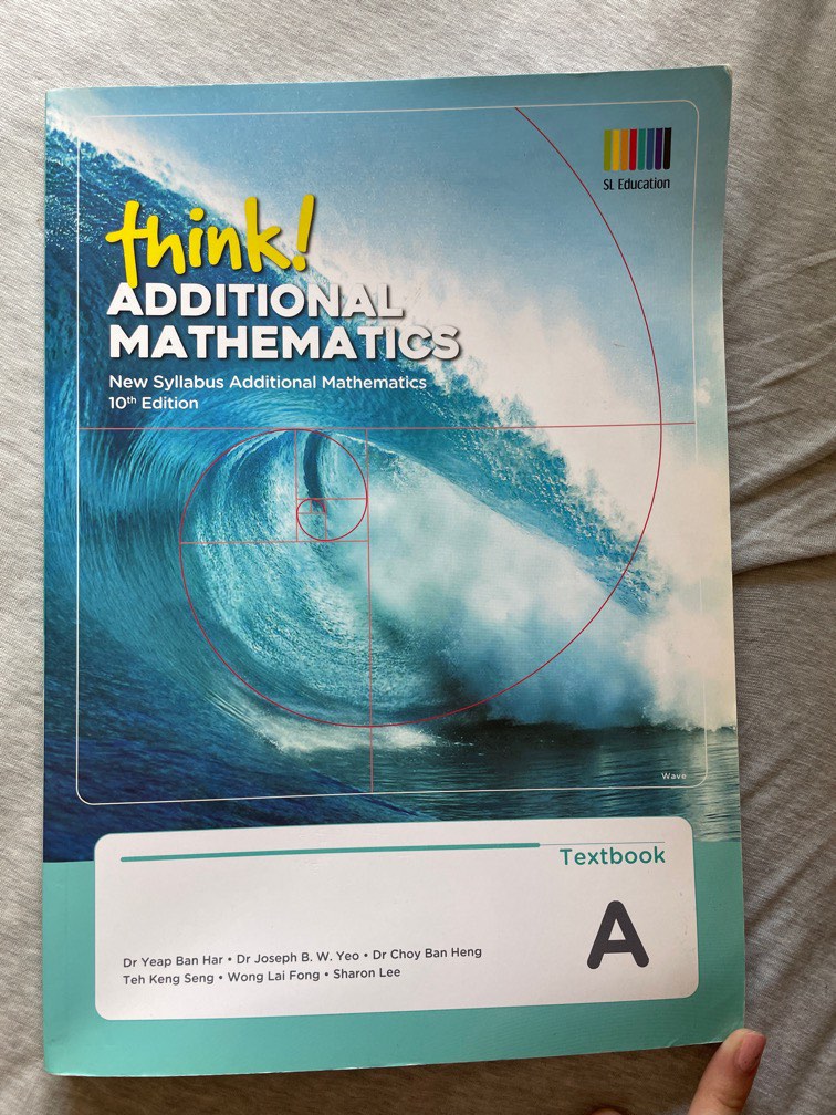 think! Additional Math Textbook A, Hobbies & Toys, Books & Magazines ...