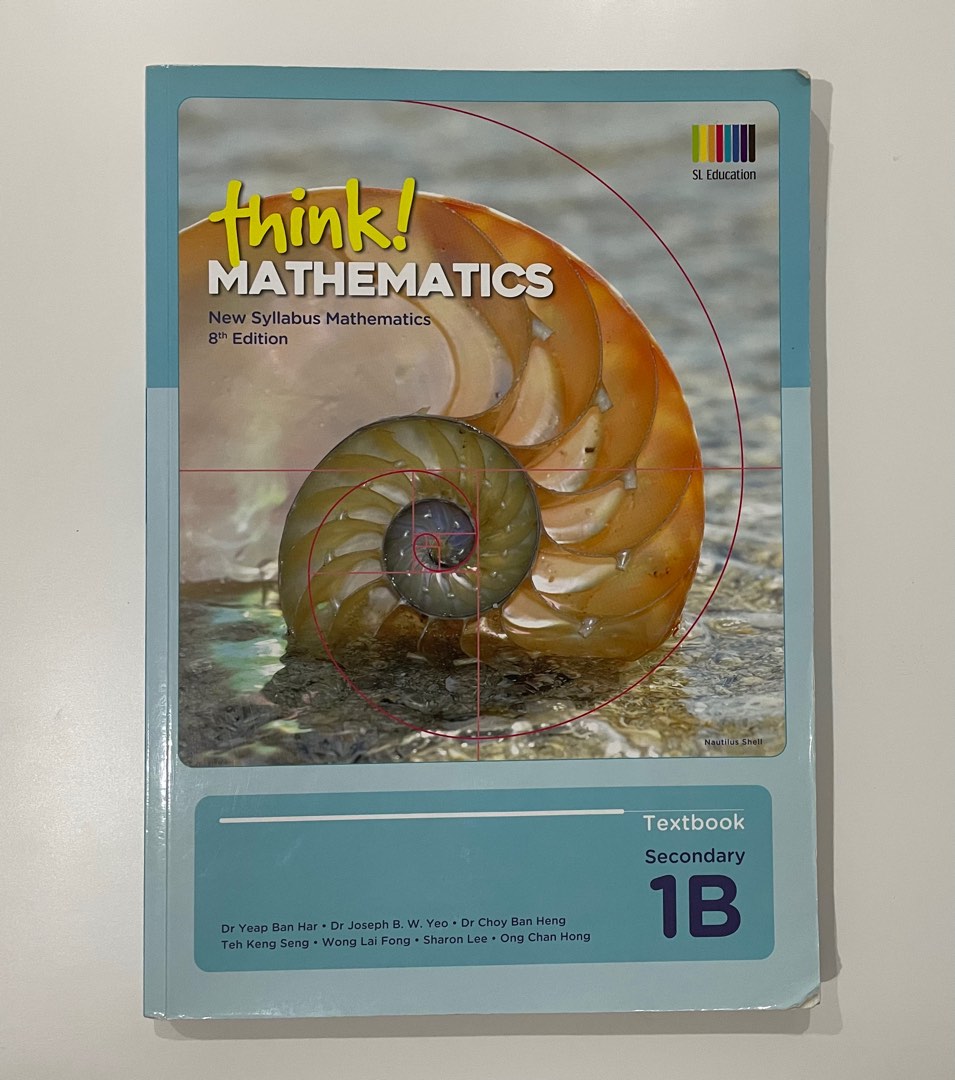 Think Mathematics 1B textbook, Hobbies & Toys, Books & Magazines ...
