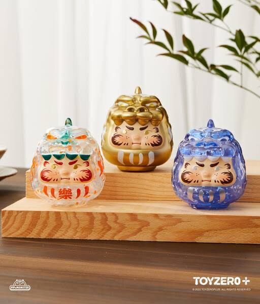 全新 Toy Zero Plus- PP Baby x Monster Daruma 招財 招運 好運 幸運 金運 Good Luck 第二代 ...