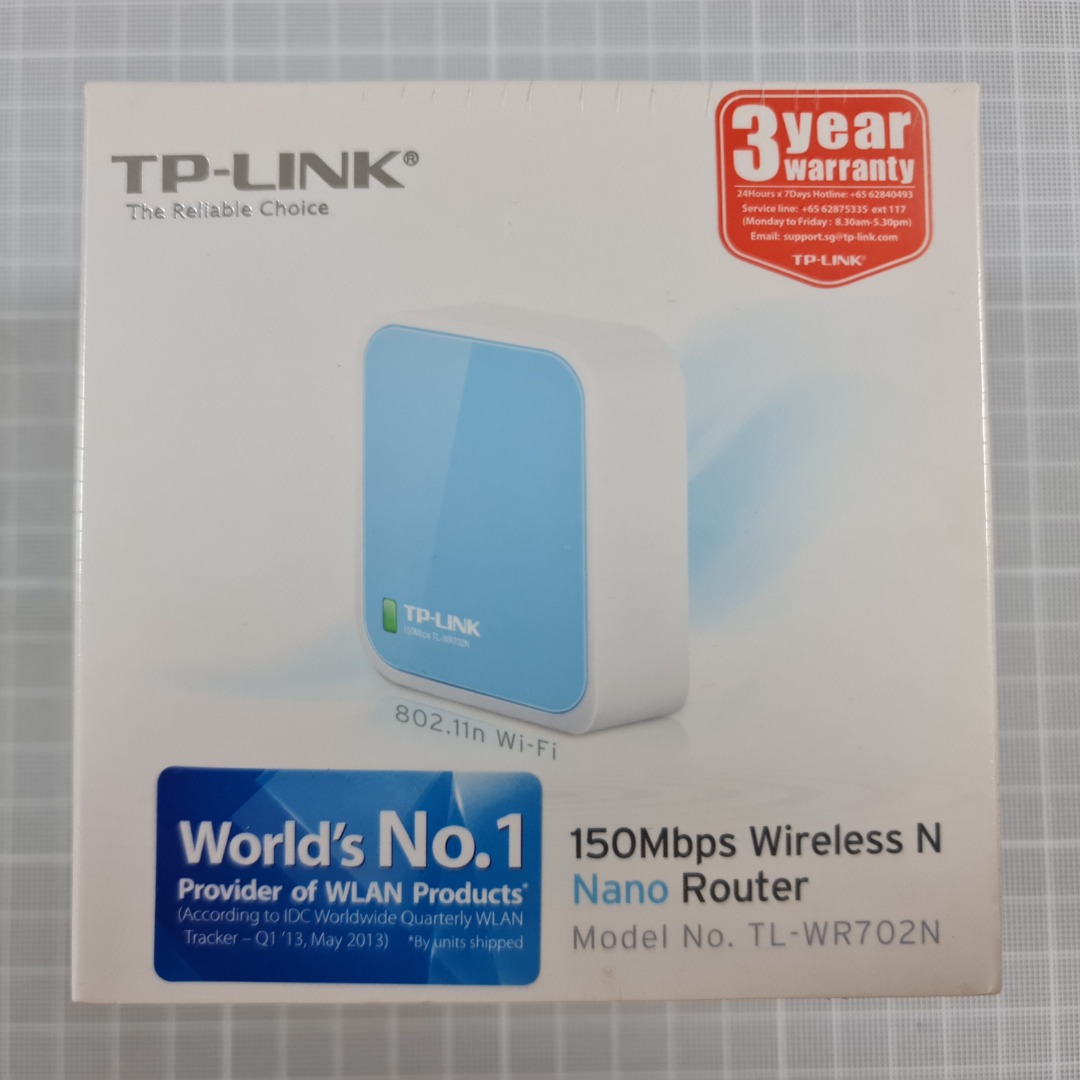 Tp Link Tl Wr702n 150mbps Wireless N Nano Router Computers And Tech Parts And Accessories