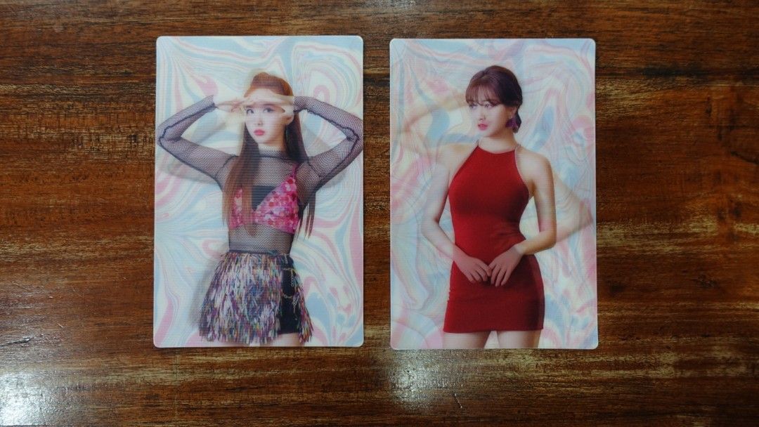 TWICE Fancy Lenticular PC - Nayeon & Jihyo, Hobbies & Toys ...