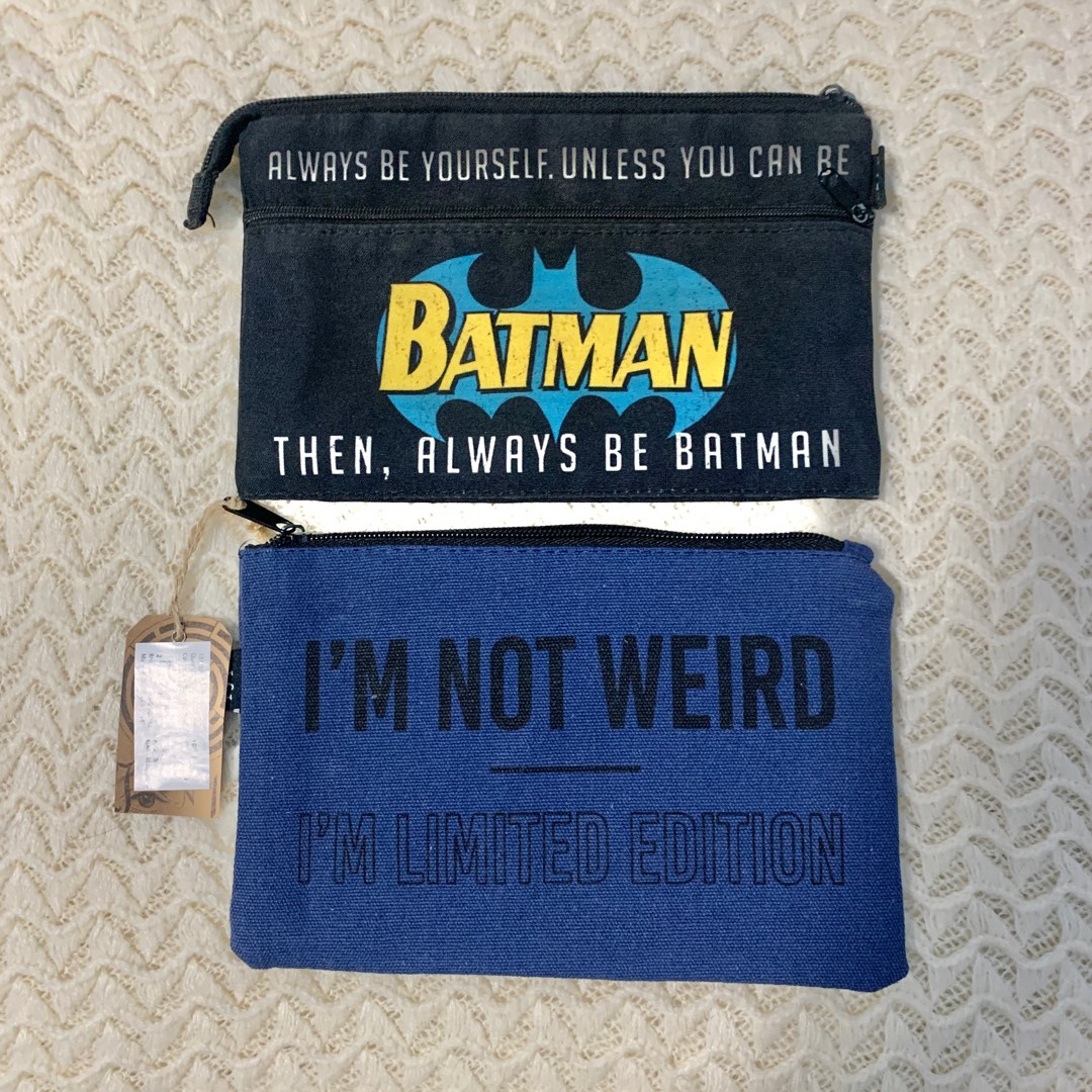 Typo Batman Pencil Case // Trades Welcomed , Hobbies & Toys, Stationery ...