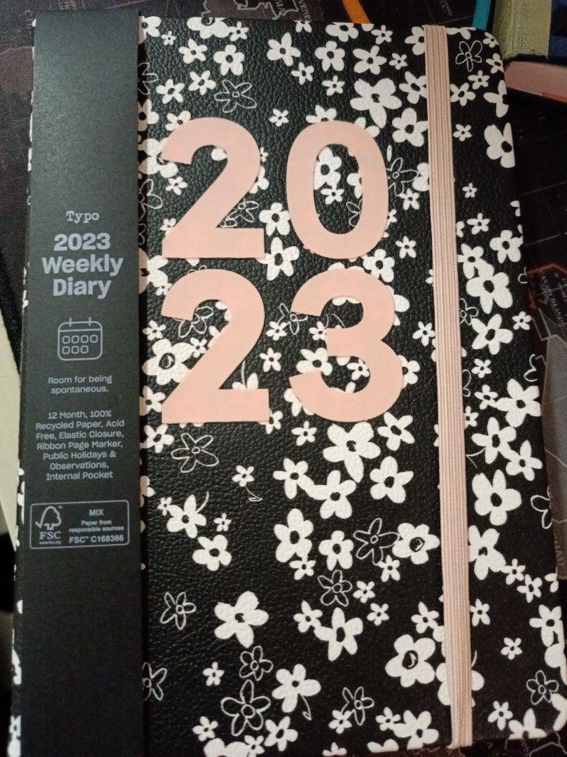Typo diary journal 2023, Hobbies & Toys, Stationery & Craft, Stationery ...