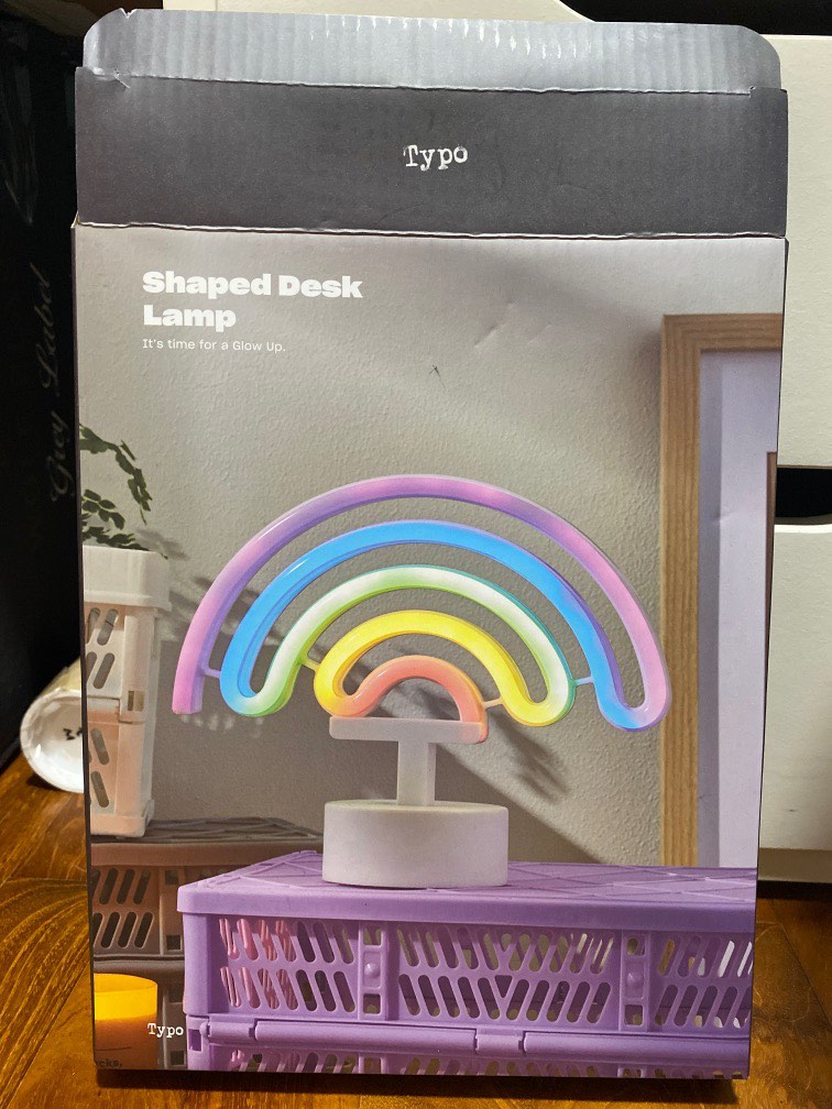 typo shaped desk lamp, Furniture & Home Living, Lighting & Fans ...