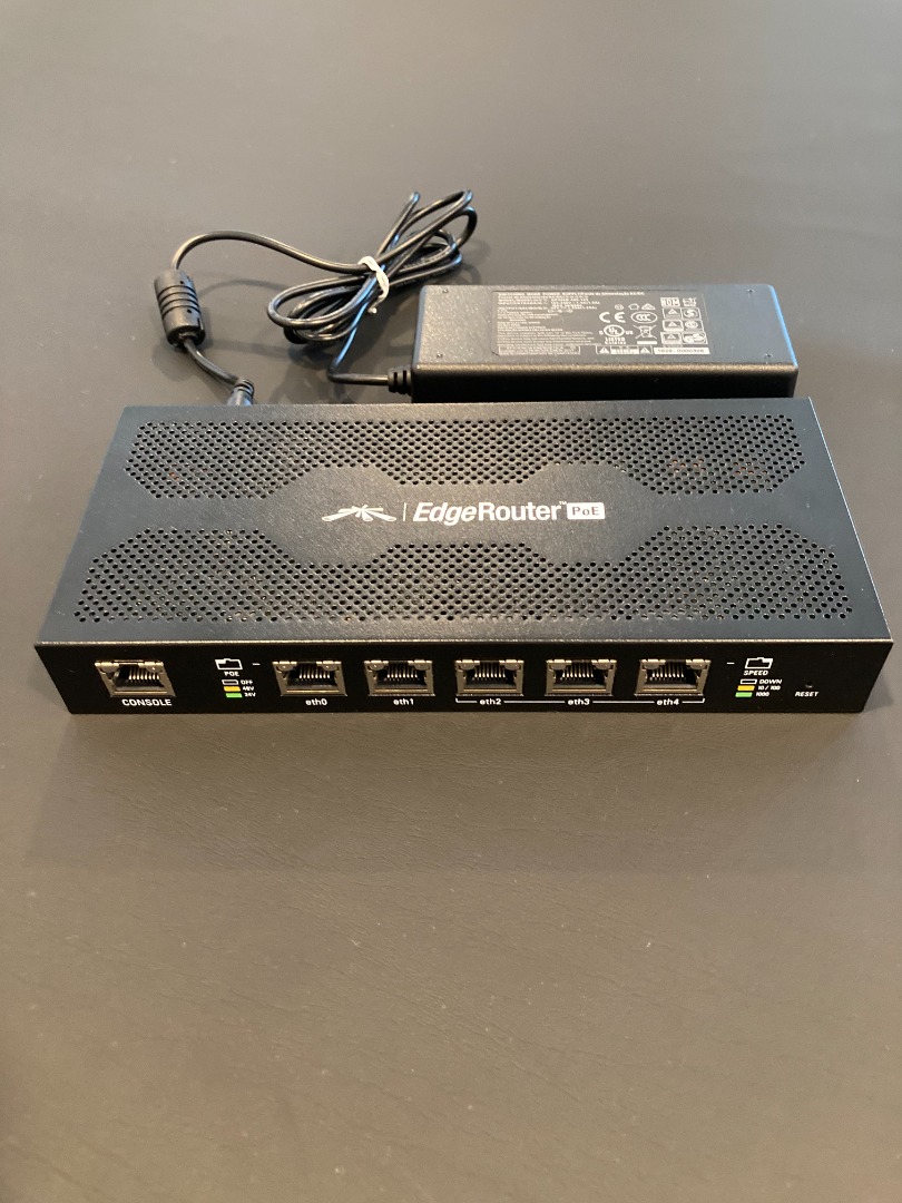 EdgeRouter POE 5 Port, Computers & Tech, Office & Business Technology ...