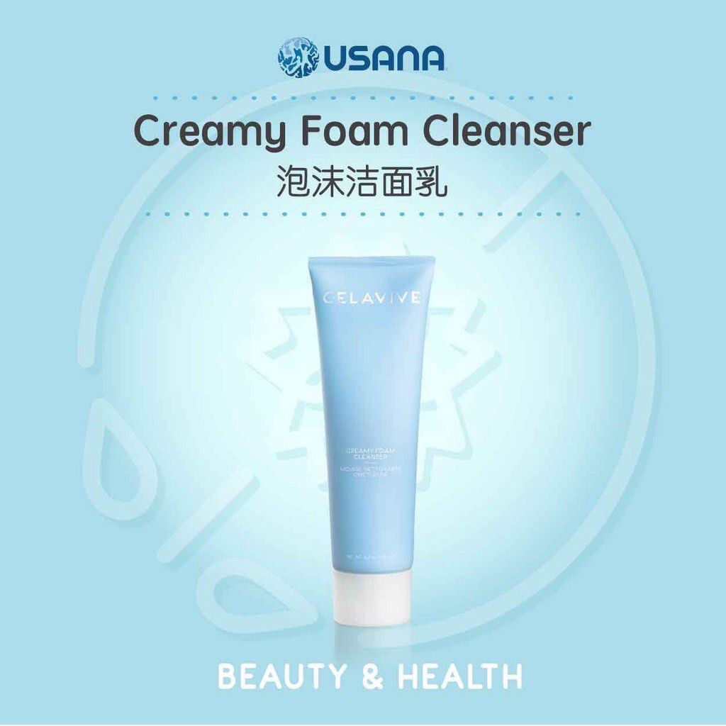 Usana Creamy Foam Cleanser, Beauty & Personal Care, Face, Face Care on ...