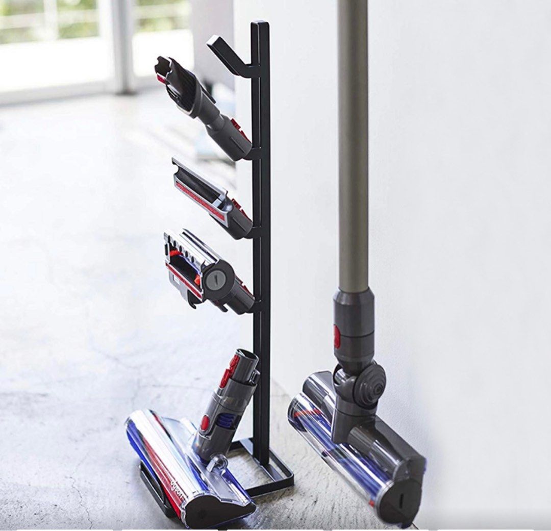 Vacuum cleaner storage rack free of punching suitable for vacuum ...