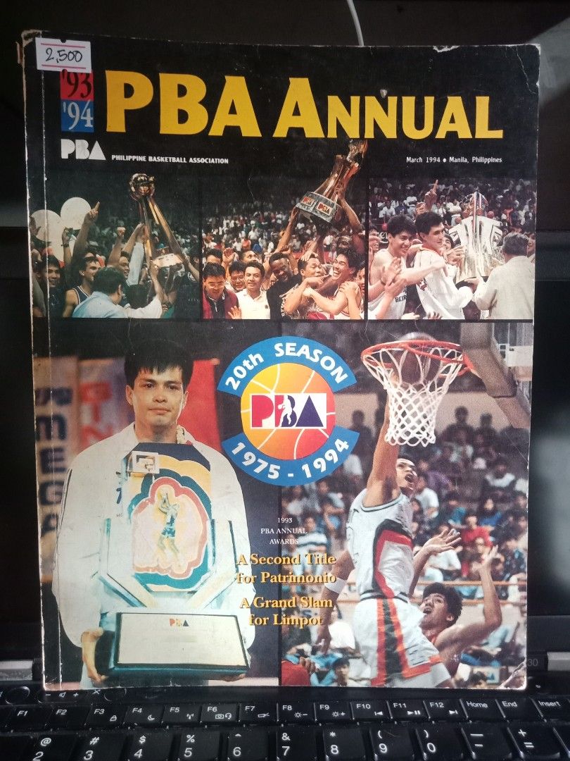 VINTAGE 1993-94 PBA ANNUAL, Hobbies & Toys, Memorabilia & Collectibles ...