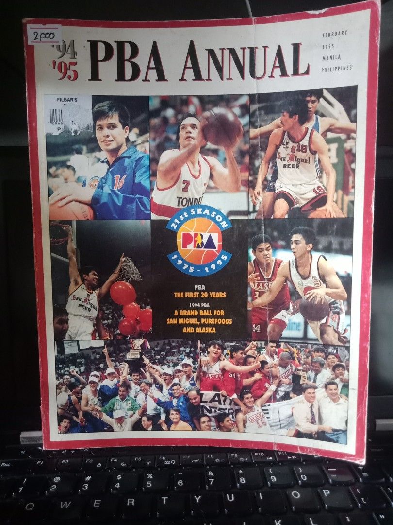 VINTAGE 1994-95 PBA ANNUAL, Hobbies & Toys, Memorabilia & Collectibles ...