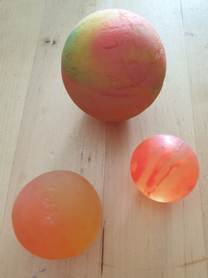 Vintage Bouncy Balls, Hobbies & Toys, Toys & Games on Carousell
