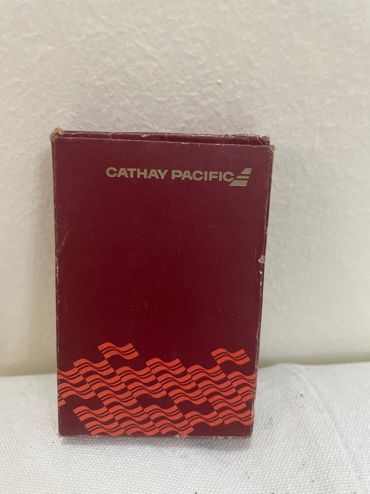 Vintage Cathay Pacific playing cards, Hobbies & Toys, Collectibles ...