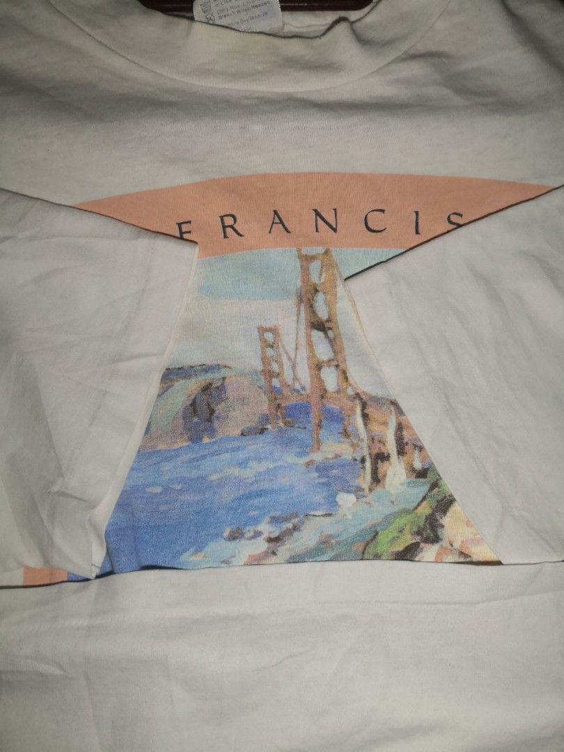 Vintage 1980s Golden Gate Bridge by Daniel Wade Rupe, Men's Fashion ...