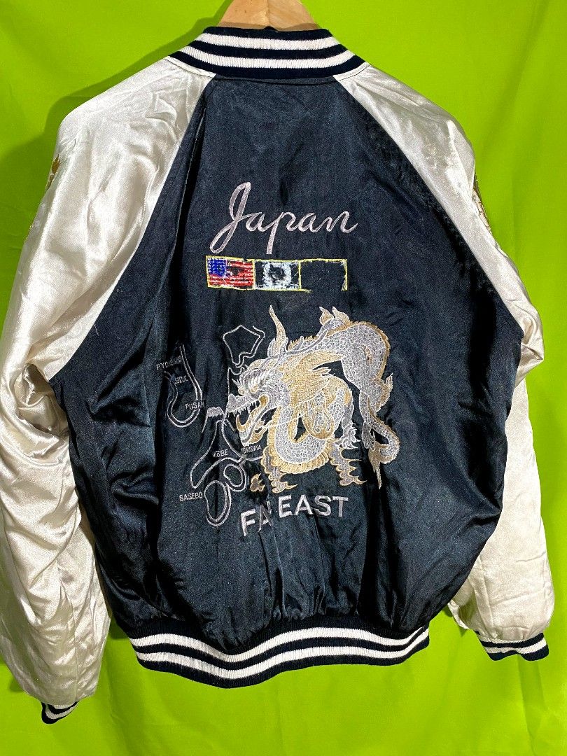 Vintage Japanese Sukajan Jacket, Men's Fashion, Coats, Jackets and ...