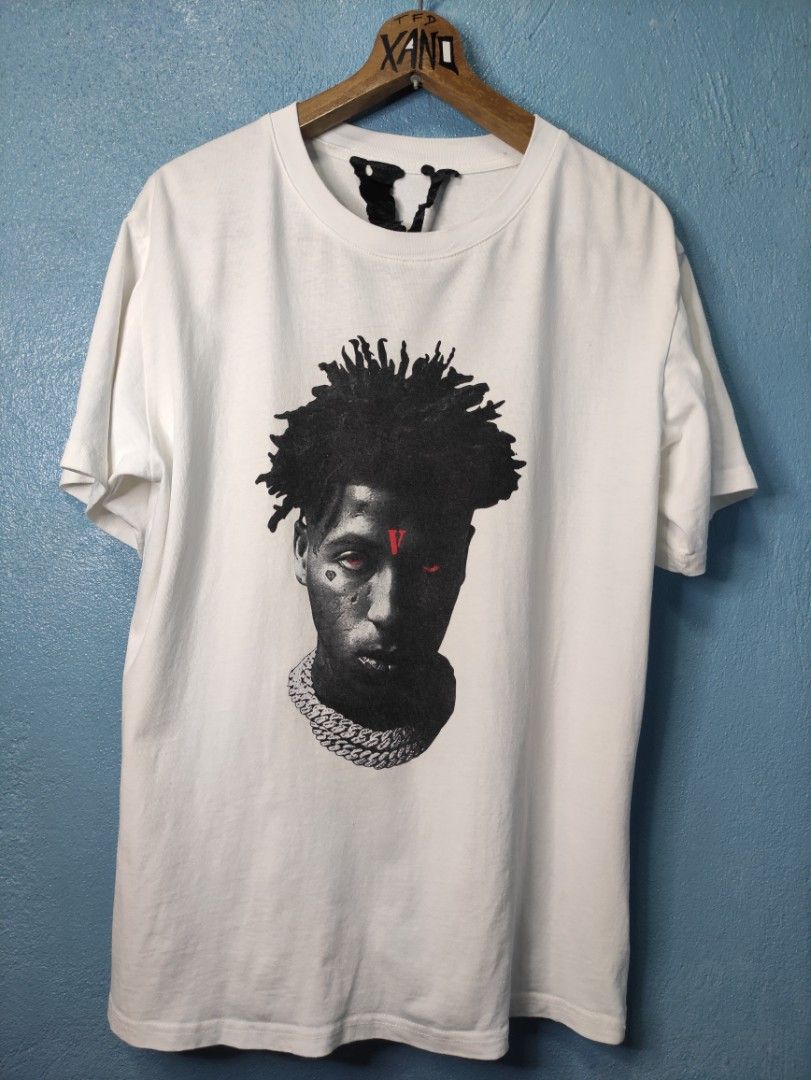 VLONE x NBAYOUNGBOY, Men's Fashion, Tops & Sets, Tshirts & Polo Shirts on Carousell