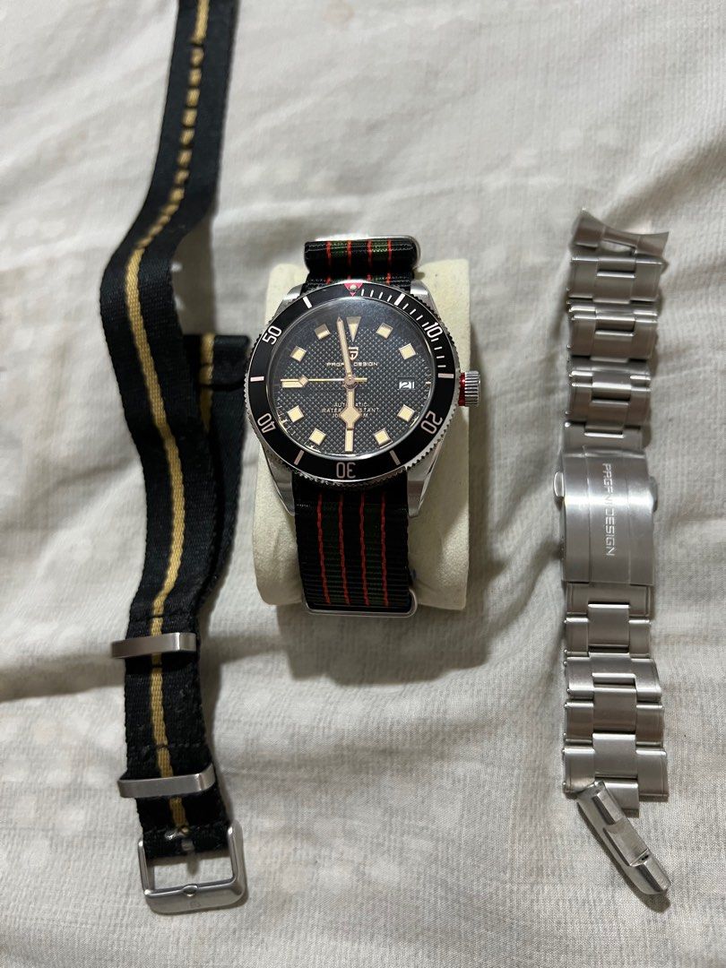 WATCH BUNDLE ( 1 Pagani Design, 2 Parnis), Men's Fashion, Watches ...