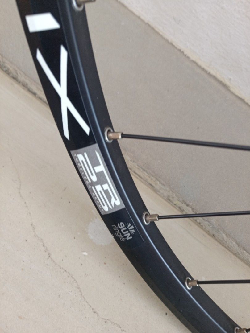 Sunringle Helix TR25 wheels (27.5), Sports Equipment, Bicycles & Parts ...
