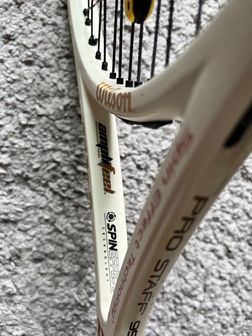 Wilson Pro staff 95S, spin effect technology, Sports Equipment, Sports ...