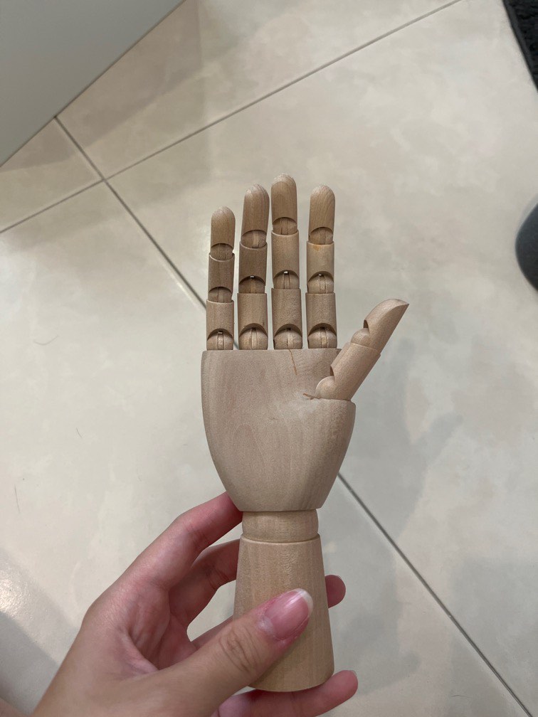 Wooden hand, Furniture & Home Living, Home Decor, Other Home Decor on ...