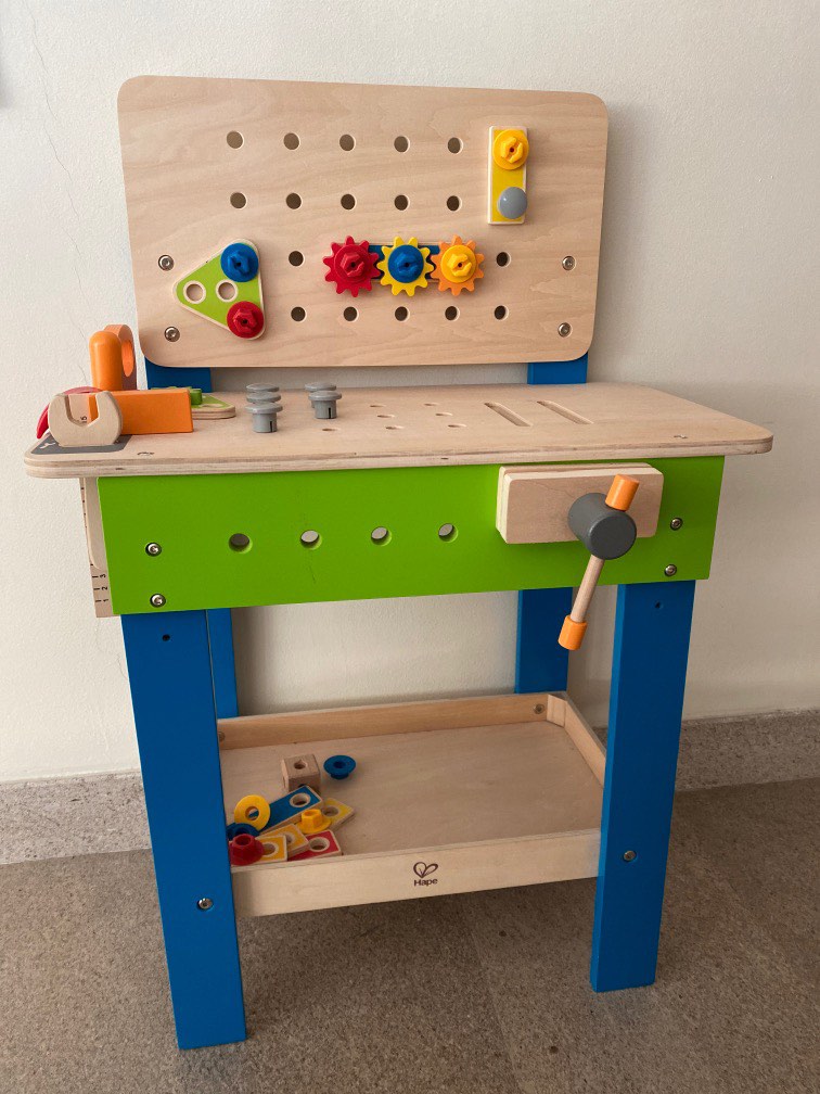 Wooden Toy Workbench, Babies & Kids, Baby Nursery & Kids Furniture ...